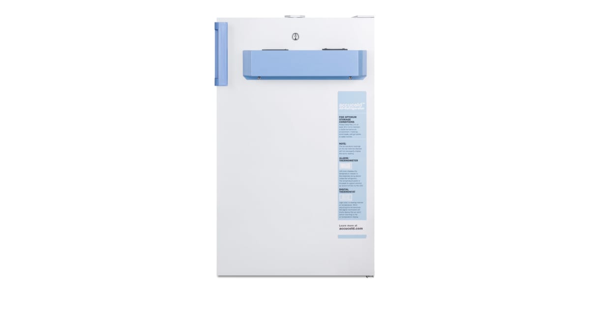 Summit FF511LBIMED2 Accucold MED2 19 Inch Wide 4.1 Cu. Ft. Free ...
