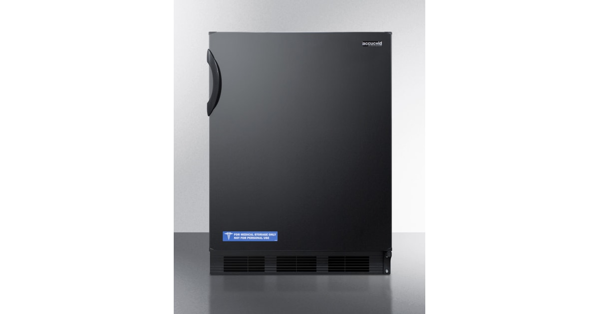 Summit FF6BKBI7 24 Inch Wide 5.5 Cu. Ft. Compact Freezerless ...
