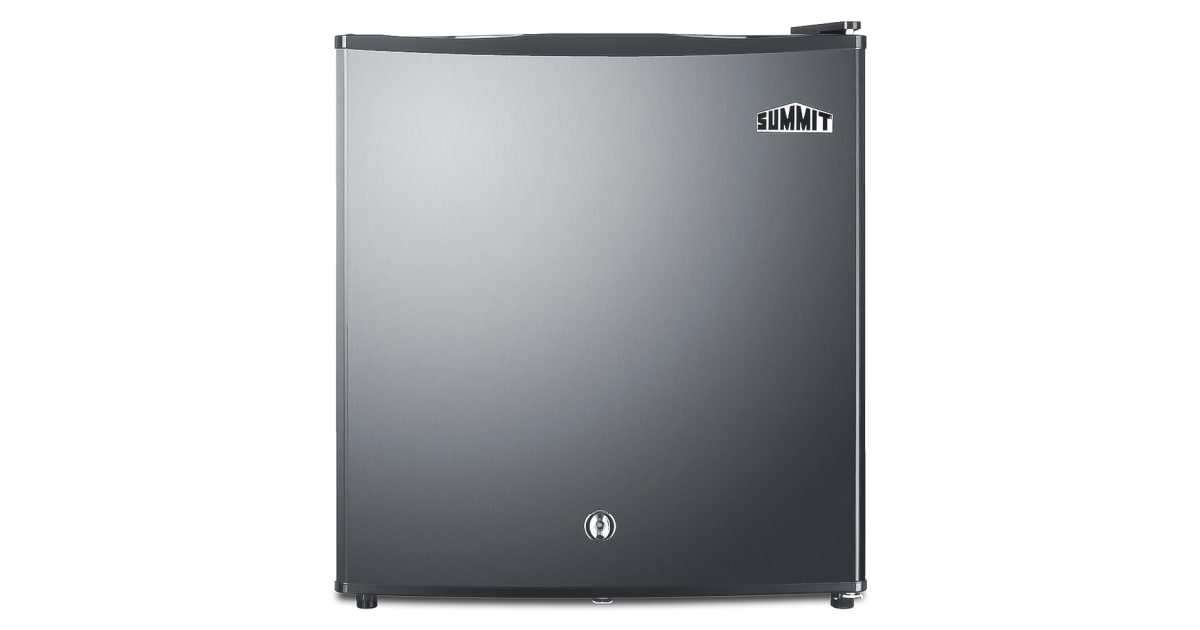 Summit MB42SS 18 Inch Wide 1.6 Cu. Ft. Compact Freezerless Refrigerator ...