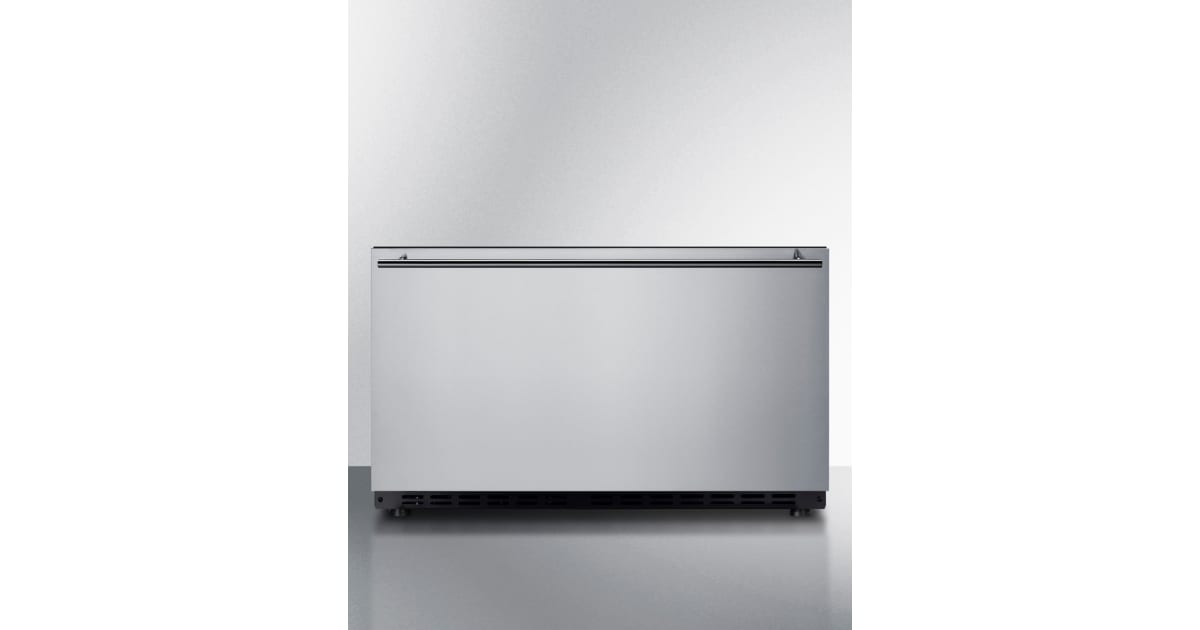 Summit SDR30 30 Inch Wide 2.54 Cu. Ft. Refrigerator Drawer with Drawer ...