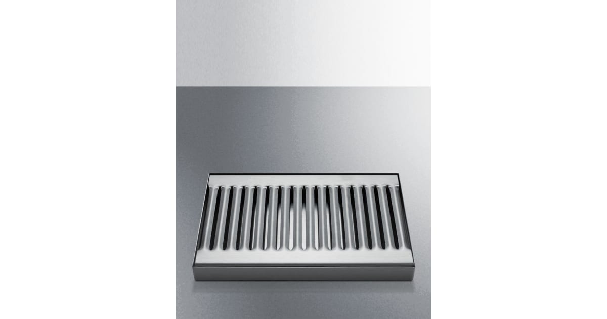 Summit SS Drip Tray Stainless Steel Beer Dispenser Drip Tray | Ferguson ...