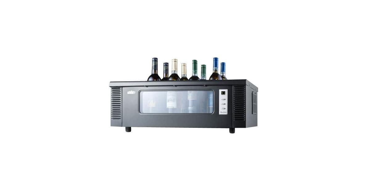 Summit STC1 8 Bottle Countertop Wine Chiller | Ferguson Home