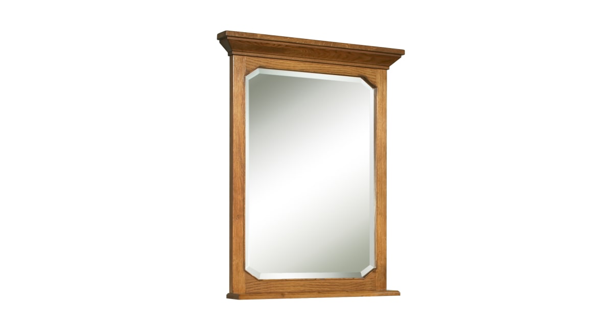 Sunny Wood CM3038MR 30" Framed Bevel Mirror from the Carmel Collection ...