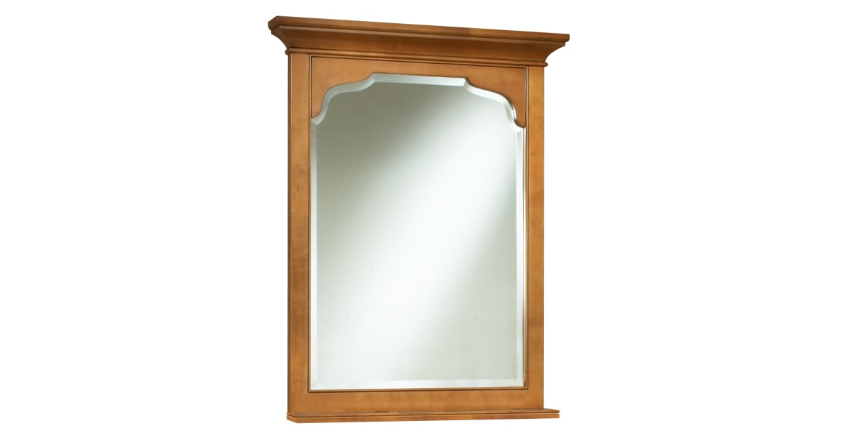 Sunny Wood HS3038MR 30" Framed Bevel Mirror from the Halston Collection ...