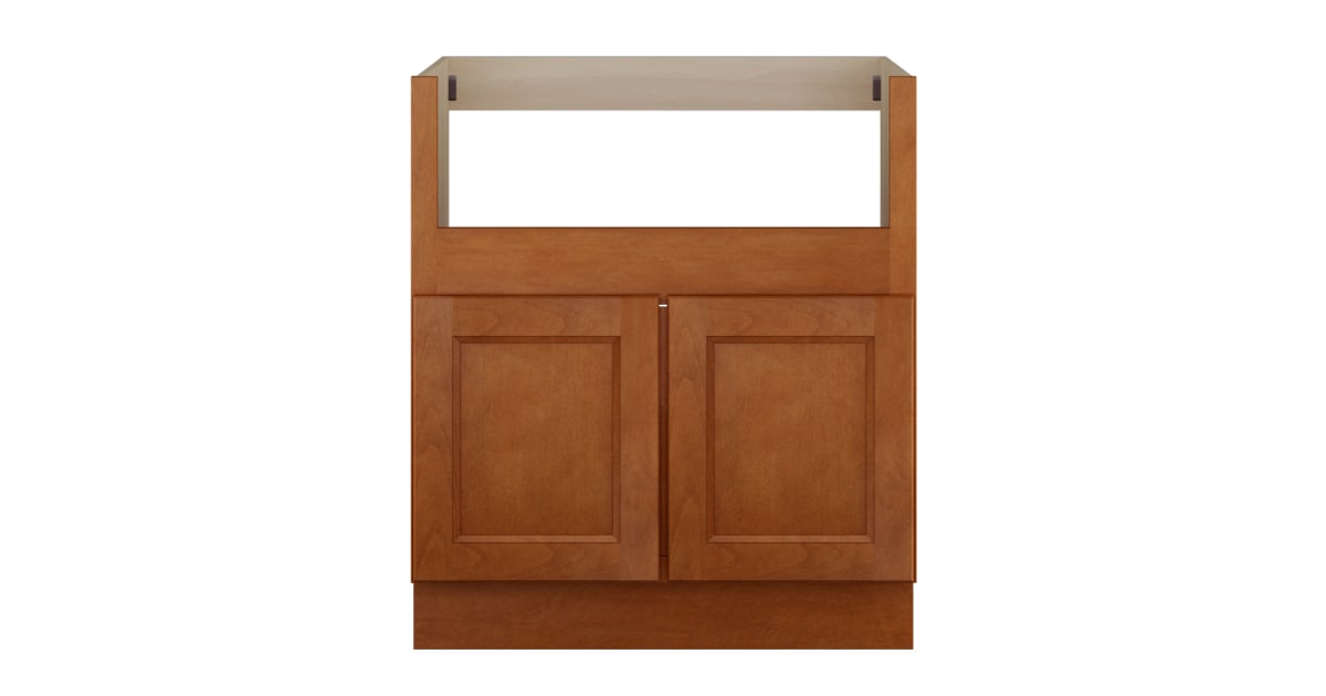 Sunny Wood ESB30FS-A Ellisen 30" Wide x 34-1/2" High Double Door Base ...