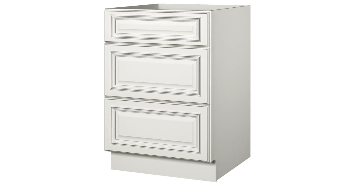 Sunny Wood SLB24D-U-A Sanibel 24" Wide x 34-1/2" Tall Base Cabinet with ...