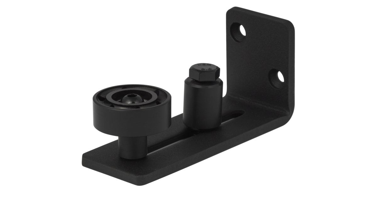Sure-Loc BARN-RGD2 FBL Wall Mounted Barn Adjustable Track Roller Guide ...