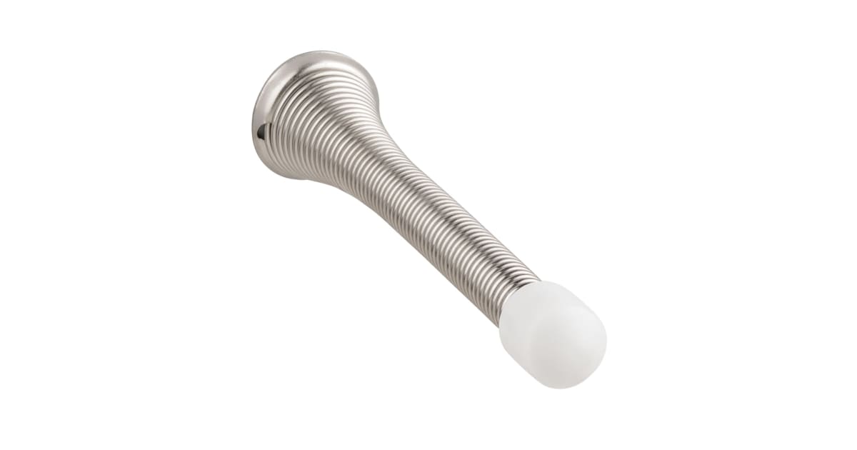 Sure-Loc DS4 15 3-3/4 Inch Long Baseboard Mounted Spring Stop Door Stop ...