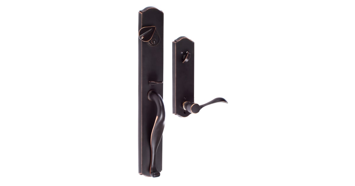 Sure-Loc WS500-SS 11P RH Right Handed Full Plate Trim Only Keyed Entry ...