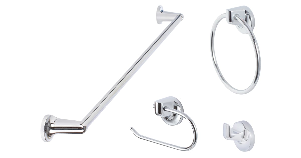 Sure-Loc SA-SET-PH1 26 Sierra 4 Piece Bathroom Package with 30" Towel ...
