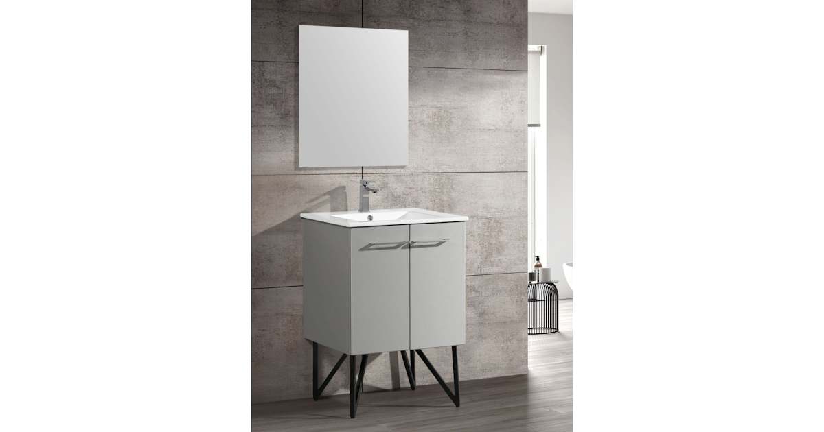 Swiss Madison SM-BV232 Annecy 24" Free Standing Single Basin Vanity Set ...