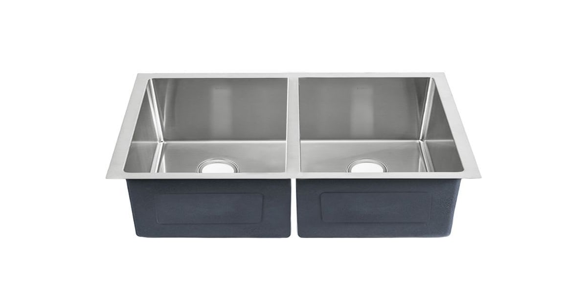 Swiss Madison SM-KU726 Rivage 31" Undermount Double Basin Stainless ...