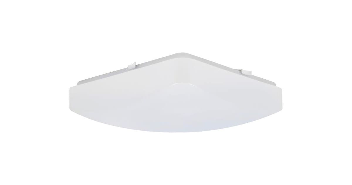 Sylvania 74303 Single Light 11" Wide Square Integrated LED Flush Mount ...