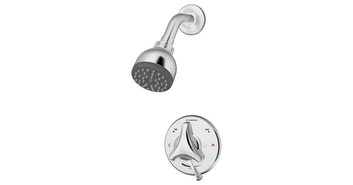 Symmons S-9601-P-1.5 Origins 1.5 GPM Single Handle Shower System ...