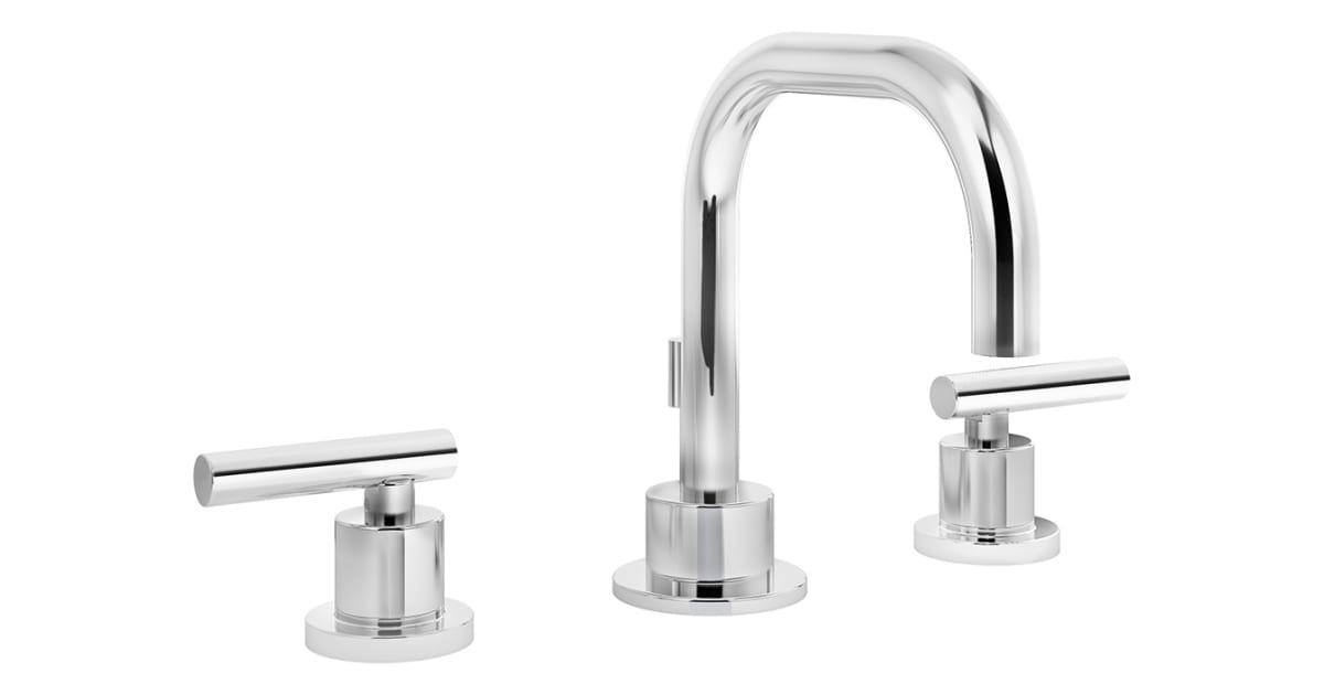 Symmons SLW-3512-0.5 Dia 0.5 (GPM) Widespread Bathroom Faucet with Pop ...