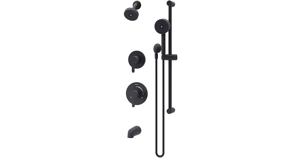 Symmons 3396MB15TRM Solarity Pressure Balanced Shower System with ...