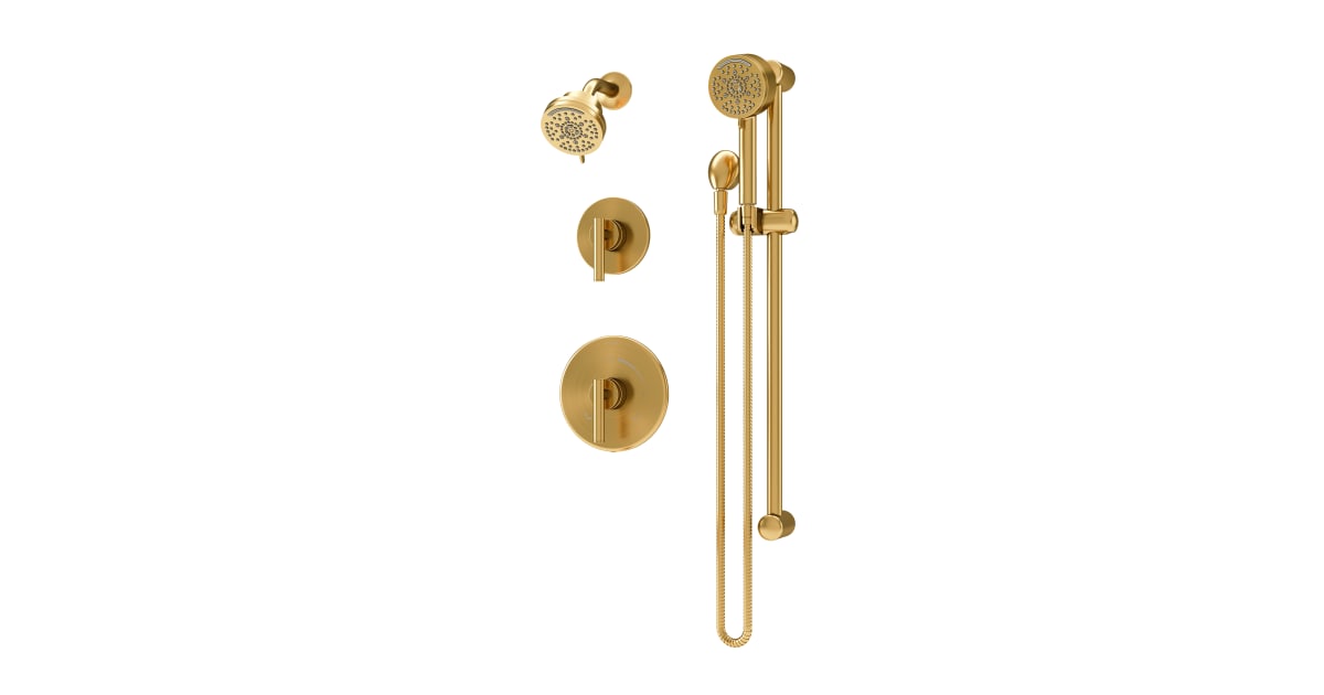 Symmons 3595BBBZ15TRM Dia HydroMersion Pressure Balanced Shower System ...