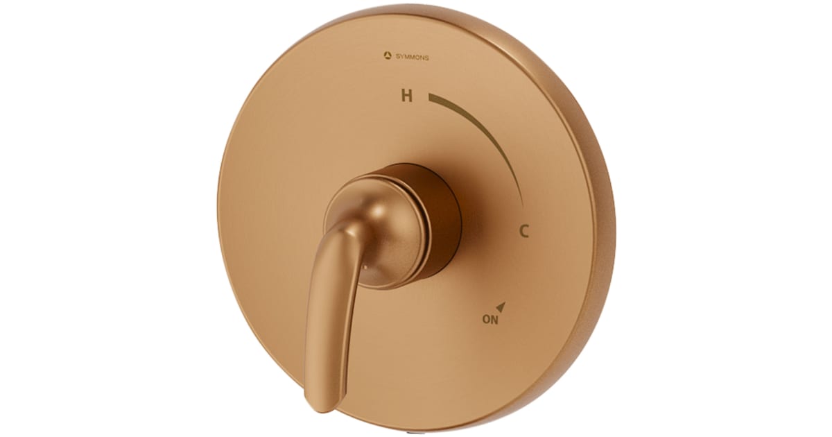 Symmons 5500BBZTRM Elm Pressure Balanced Valve Trim Only with Single ...