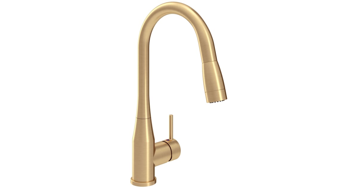 Symmons S-2302-BBZ-PD-1.5 Sereno 1.5 GPM Single Hole Pull Down Kitchen ...