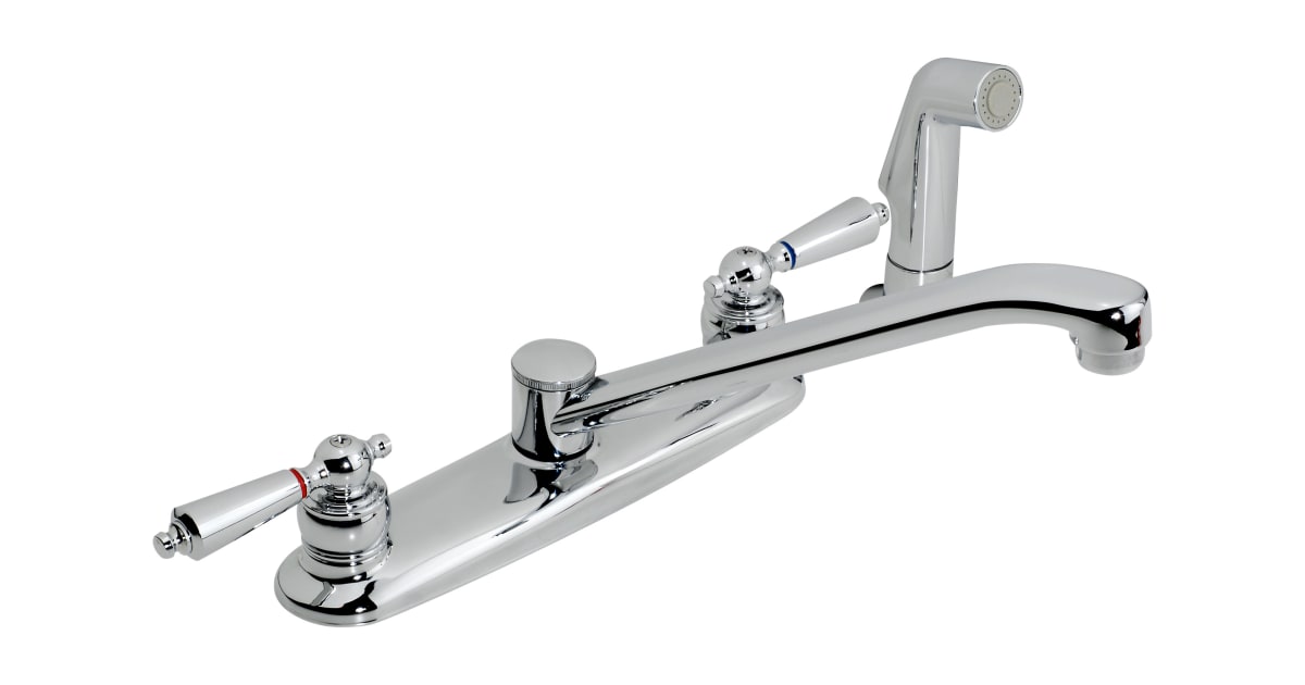 Symmons S-248-2-LAM-1.0 Origins 1 GPM Widespread Kitchen Faucet ...