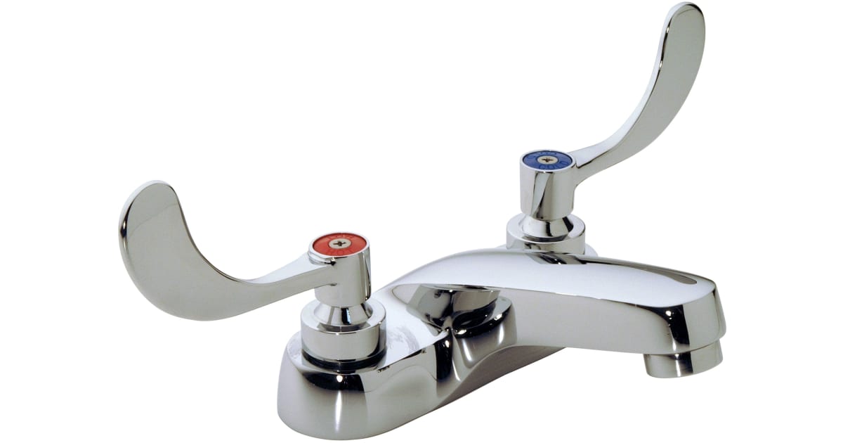 Symmons S-250-0-LWG-0.5 0.5 GPM Double Handle Bathroom Faucet ...