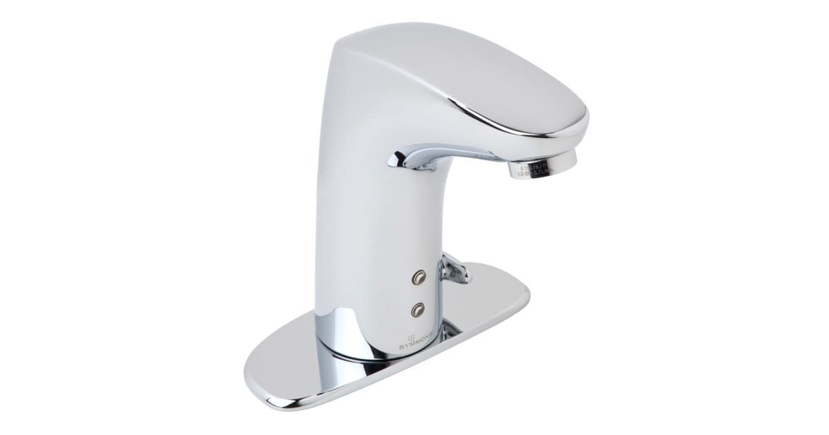Symmons S-6080-G-0.5 Ultra-Sense Single Hole Sensor-Activated Bathroom ...