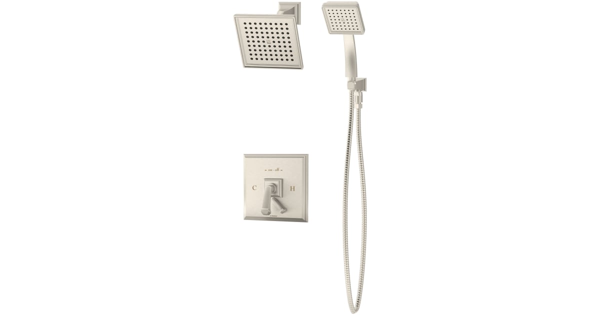 Symmons S4208STN15TRM Oxford Pressure Balanced Shower System with ...
