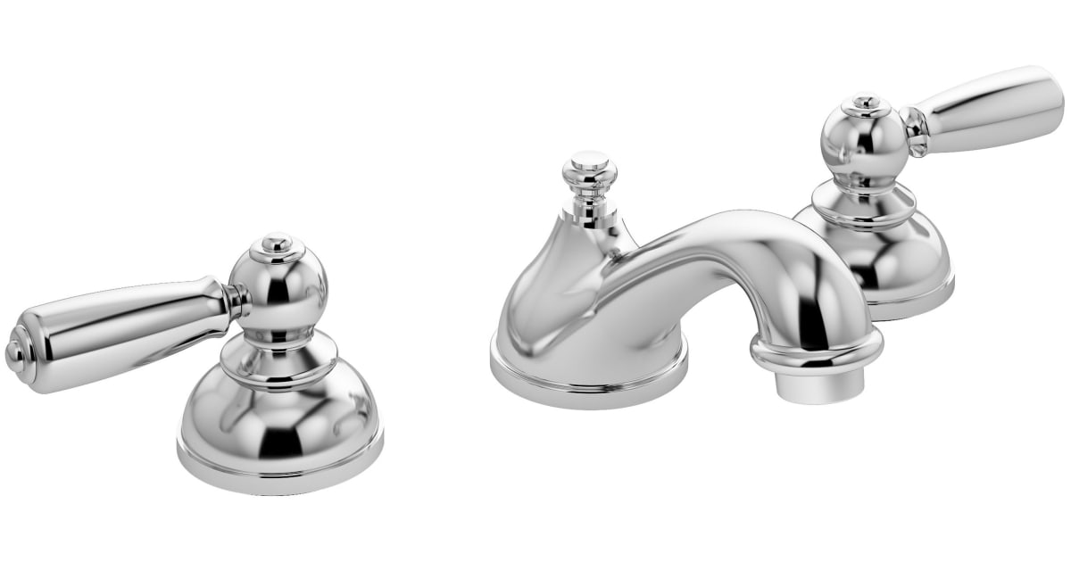 Symmons SLW4712PP Allura 1.0 GPM Widespread Bathroom Faucet with Push ...