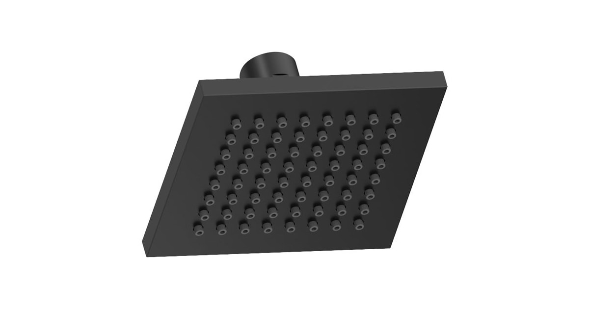 Symmons 361SH-MB Duro 2.0 GPM 4" Square Single Function Shower Head | Ferguson Home