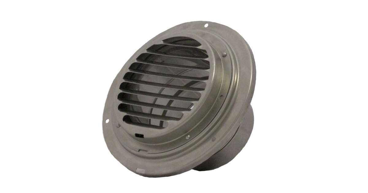 Takagi TK-KPLT4 4" Horizontal Louver Vent Cap from the T-Vent ...