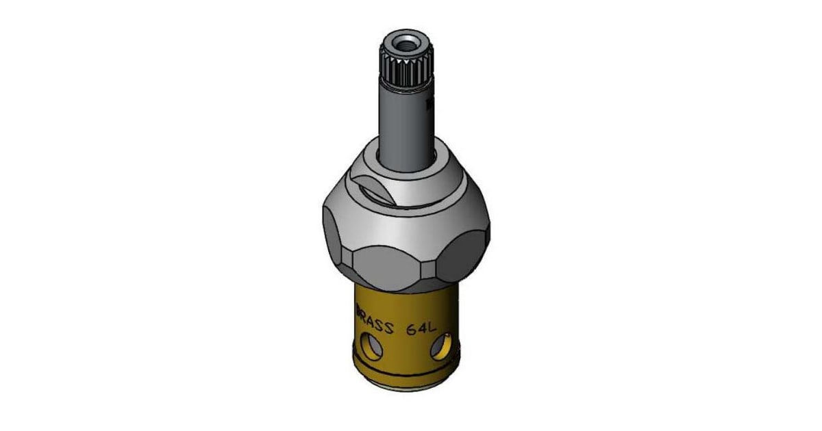 T and S Brass 006020-40NS Spindle Assembly, RTC, B-0512 (New-Style ...