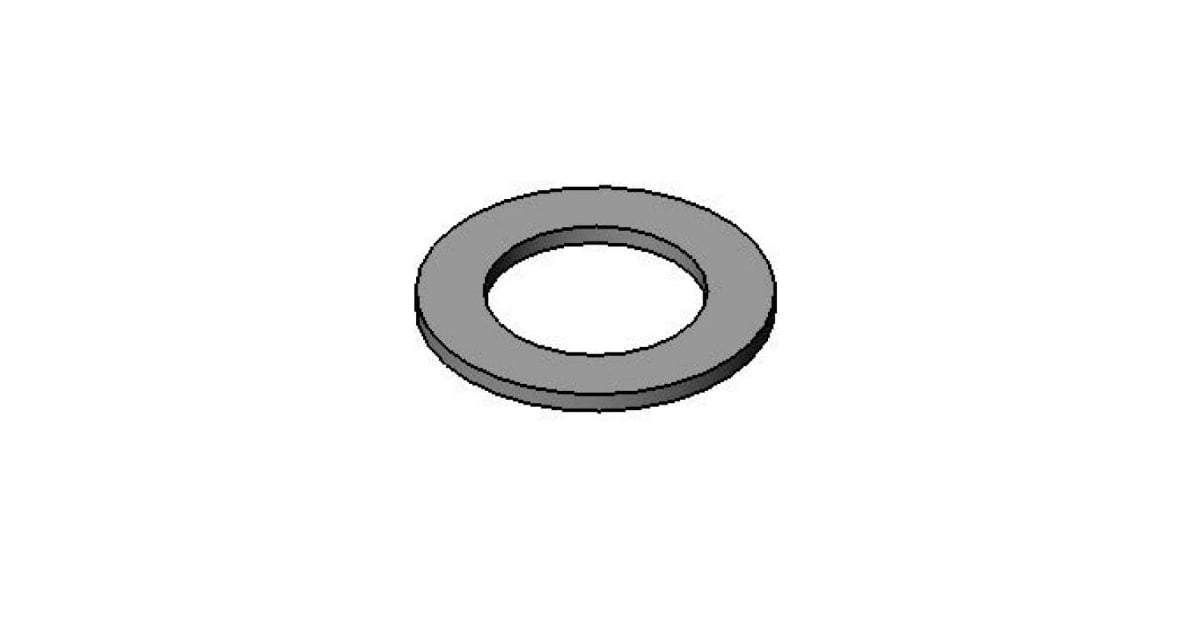 T and S Brass 010172-45 Plastic Washer (Delrin) | Build.com