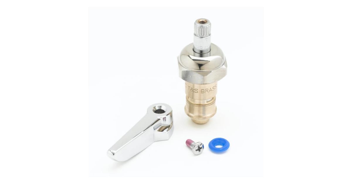 T and S Brass 012447-25 Cerama, LTC (Cold) with Check Valve & Lever ...