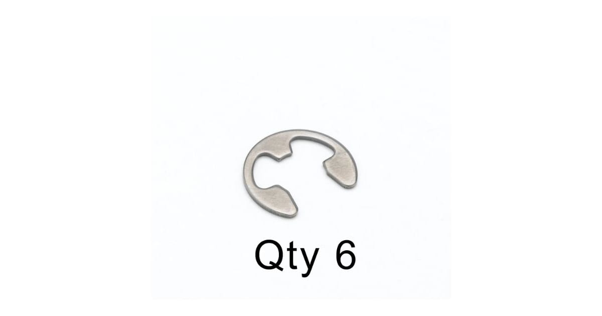 T and S Brass 012512-45M E-Style Snap Ring "NEW STYLE" (QTY6 ...
