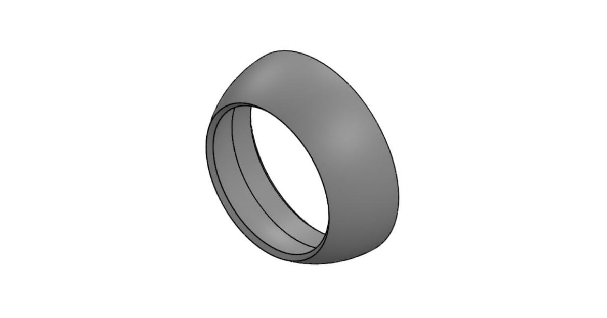 T and S Brass 020516-40 Trim Ring, Polished Chrome | Ferguson Home