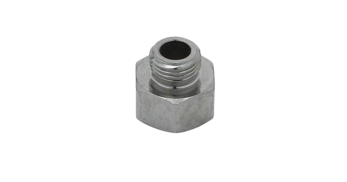 T and S Brass 058A Adapter, 3/4"NPT Female x 3/4-14UN Male Chrome ...