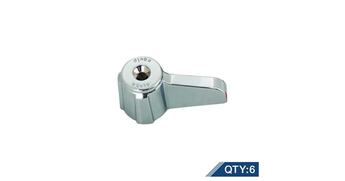 T and S Brass 5-HDL-L-PQ6 Equip Lever Handle Kit (Qty 6) | Ferguson Home