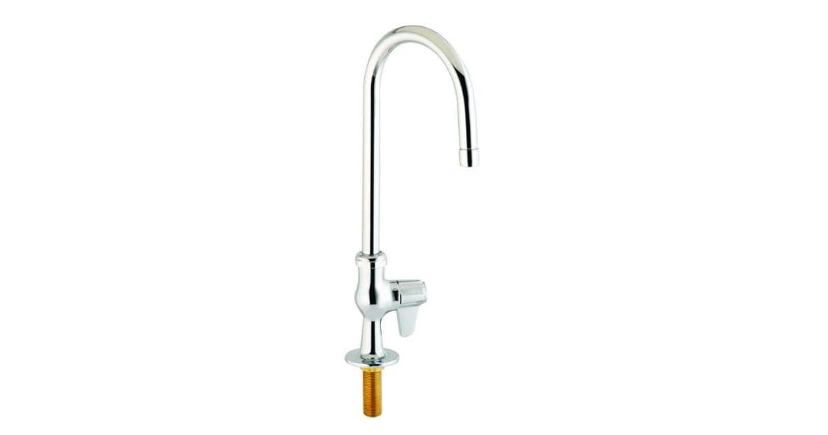 T and S Brass 5F-1SLX05-VF05 Single Handle Deck Mounted Food Service ...