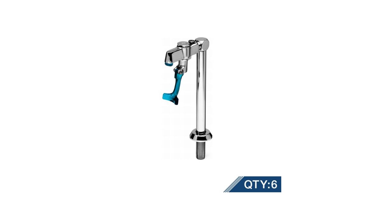 T and S Brass 5GF-8P-PQ6 Glass Filler, Deck Mounted Pedestal | Ferguson ...