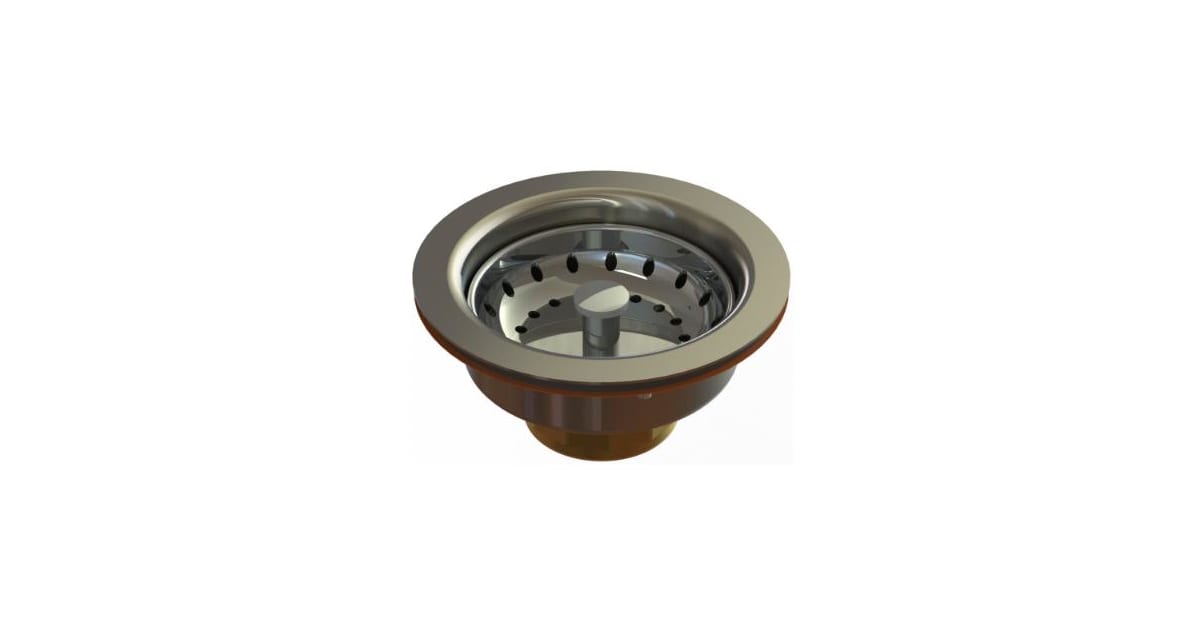 T and S Brass 5HS-7010 Equip 4-7/16" Basket Strainer | Build.com