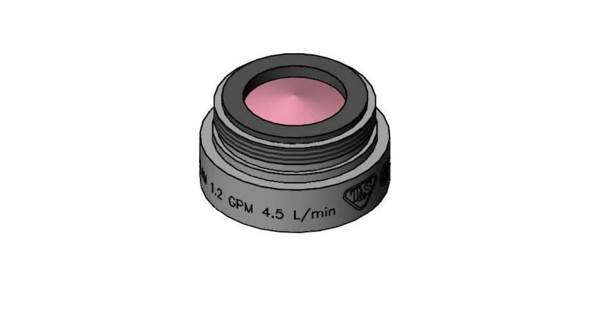 T and S Brass B-0199-09-F12 1.2 GPM Replacement Faucet Aerator ...