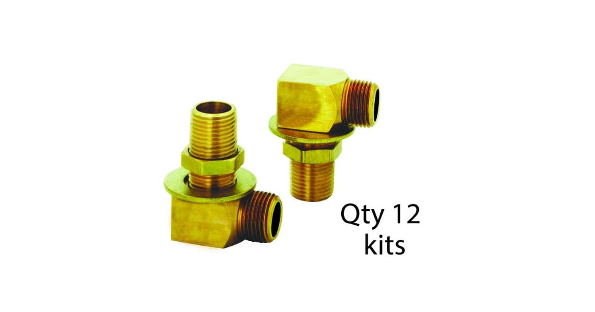 T and S Brass B-0230-K-M12 Master Pack, 1/2" NPT Inlet Installation ...