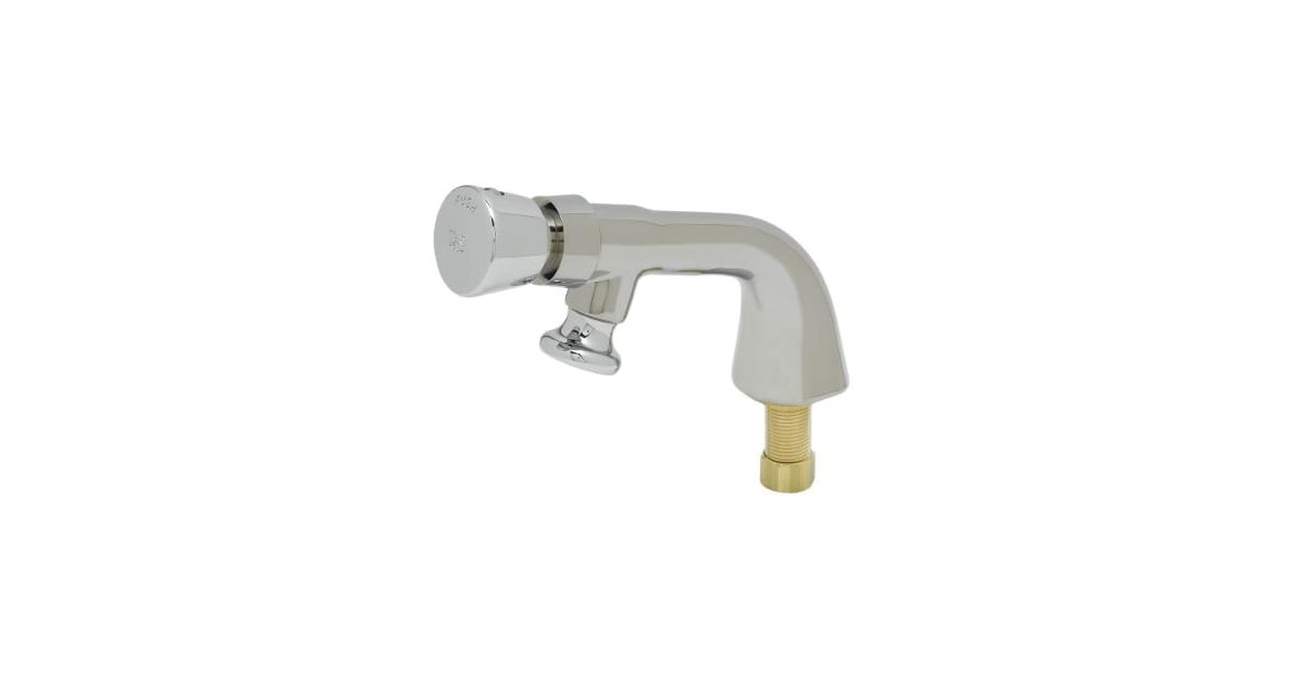 T and S Brass B-0806 Single Hole Metering Faucet | Ferguson Home
