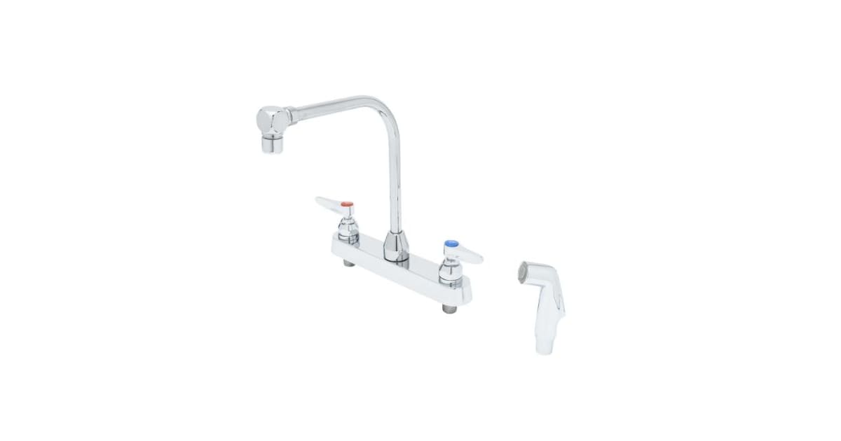 T and S Brass B-1173 2.20 GPM Widespread Kitchen Faucet | Ferguson Home