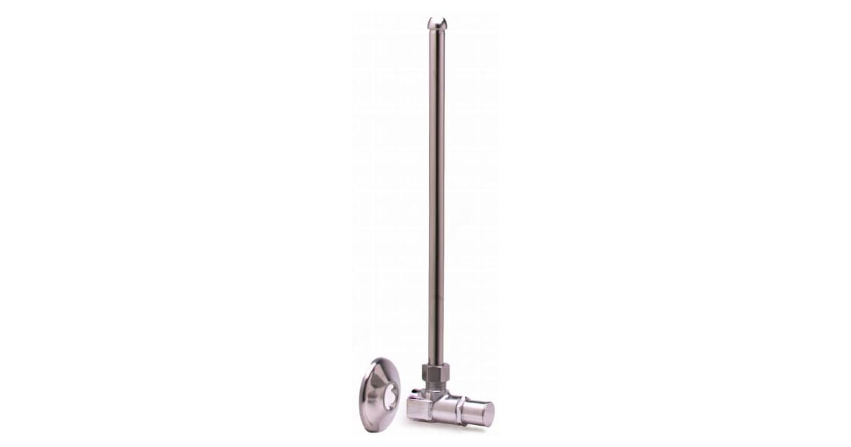 T and S Brass B-1305 Loose Key Angle Stop, 1/2" NPT Female Inlet, 12 ...