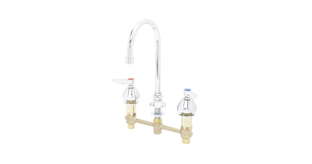 T and S Brass B-2851-133X-VR 2.20 GPM Widespread Bathroom Faucet ...