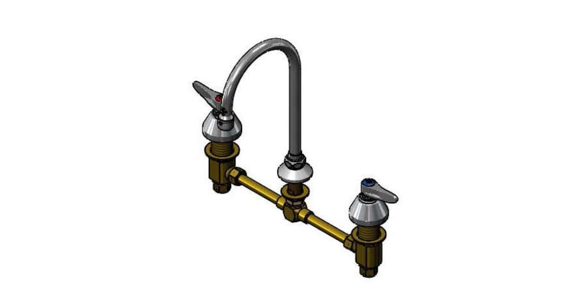 T and S Brass B-2851-L 2.20 GPM Widespread Bathroom Faucet | Build.com