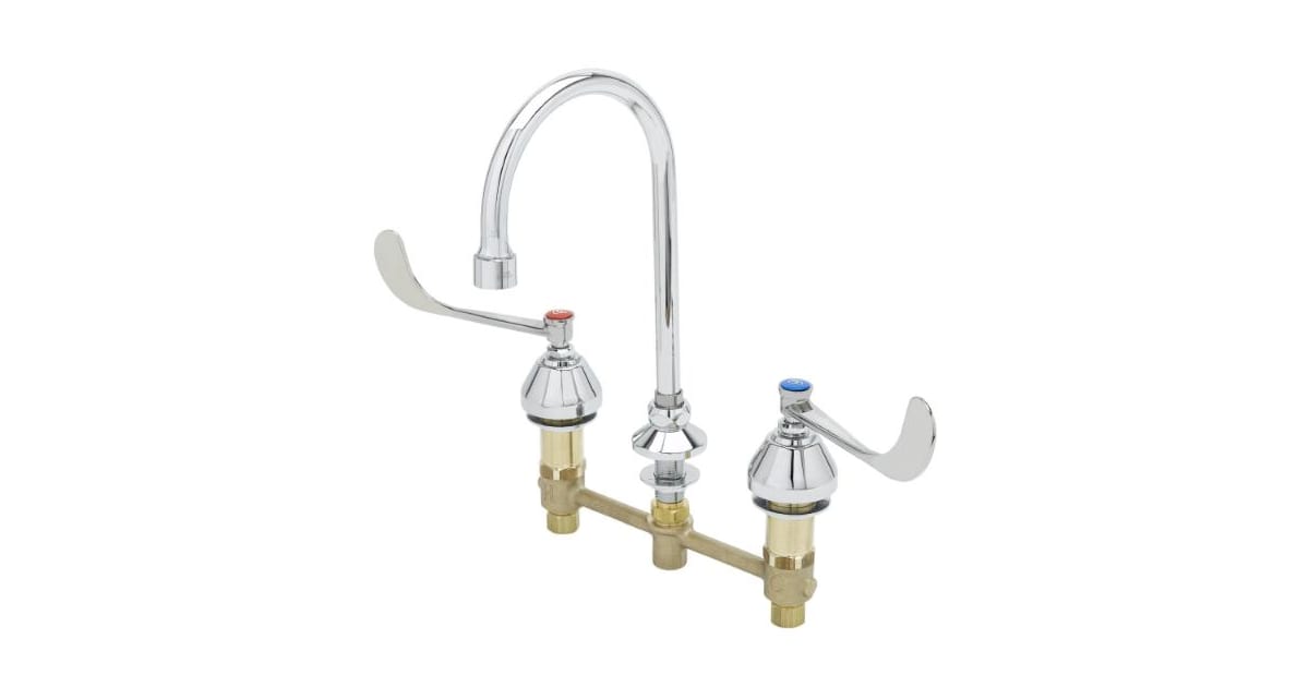 T and S Brass B-2866-VF05 0.5 GPM Widespread Bathroom Faucet | Ferguson ...