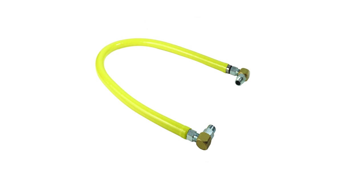 T and S Brass HG-2D-72S 72" Safe-T-Link Gas Appliance Connector with ...