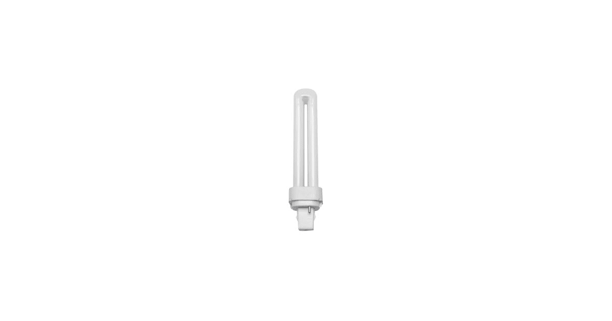 TCP 32018Q41K Single 18 Watt Frosted PL13 Quad Compact Fluorescent Bulb ...